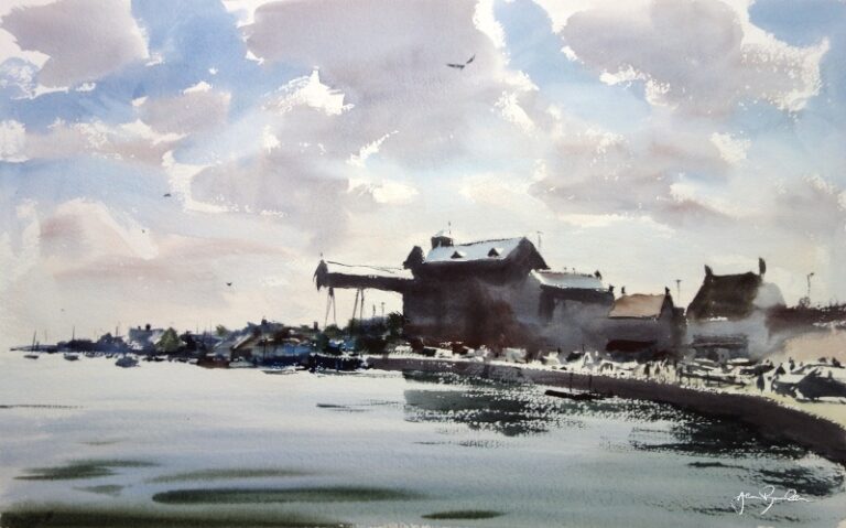 Sun, wind, spume to the face! Another year ends