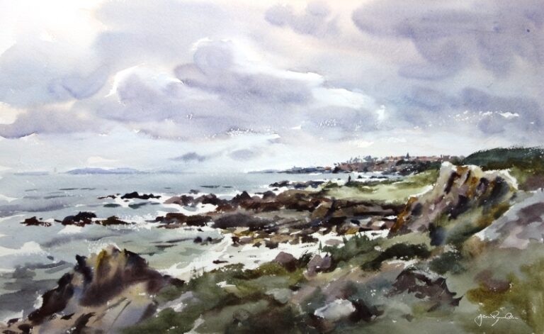 Sun, wind, spume to the face! Another year ends