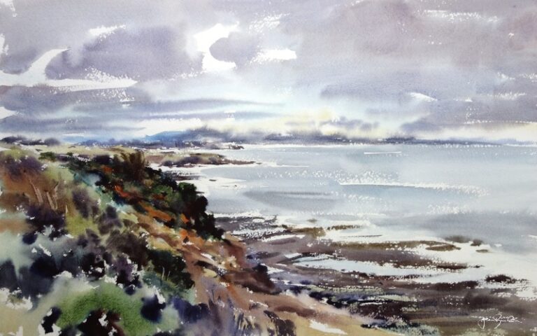 Sun, wind, spume to the face! Another year ends