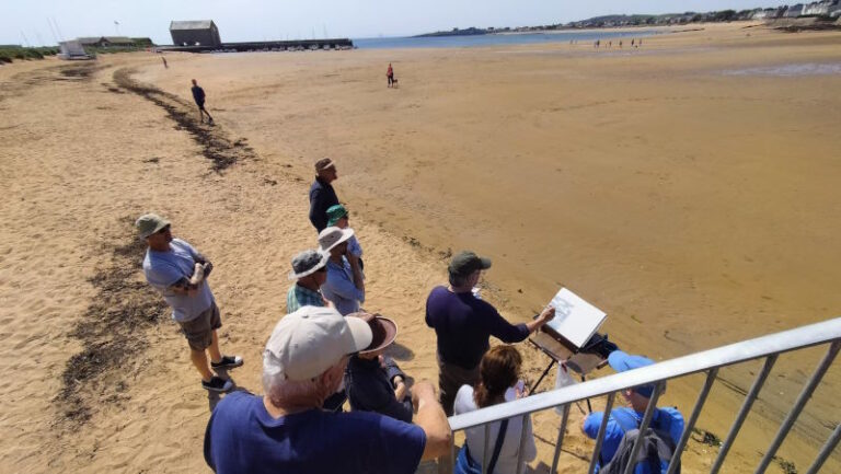 Sun, wind, spume to the face! Another year ends