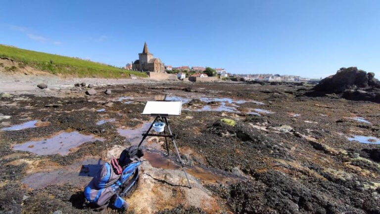 Sun, wind, spume to the face! Another year ends